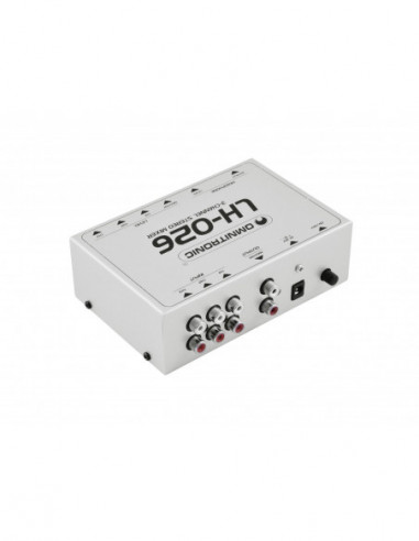 OMNITRONIC LH-026 3-Channel Stereo Mixer
